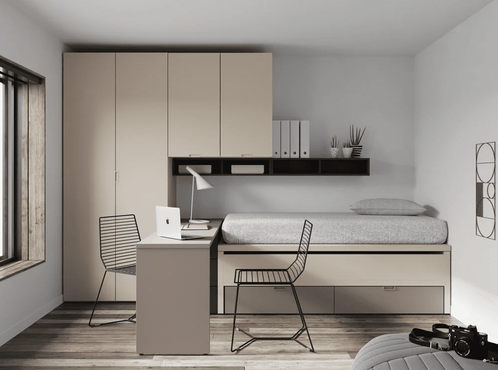 Habitaciones juveniles modernas - MDM Interiorismo